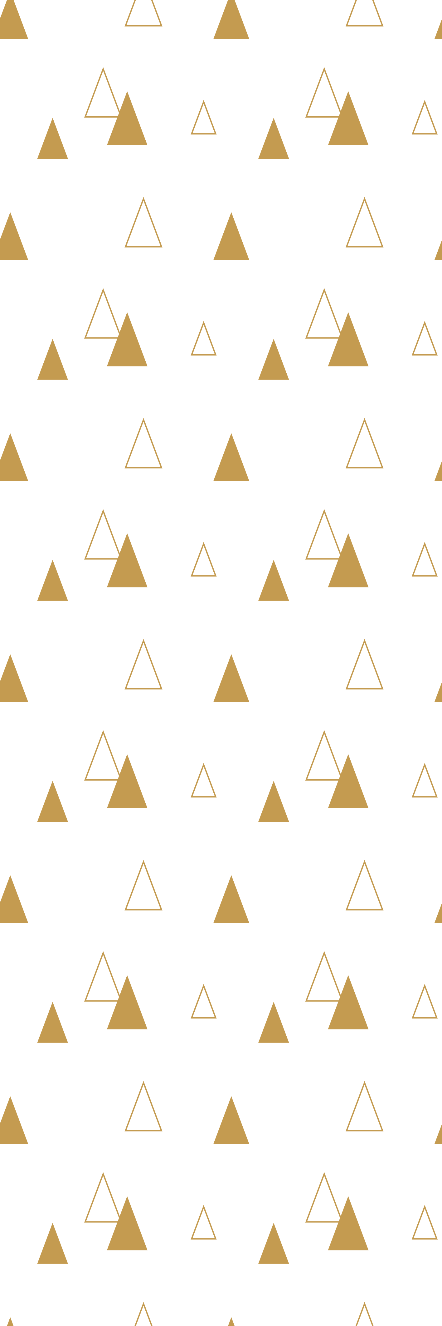 Golden Triangles Pattern wallpaper geometric