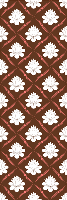 Lotus Pattern Design wallpaper flowery