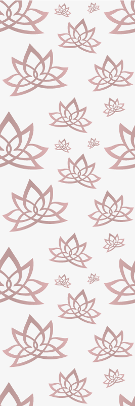 Lotus Flower Pattern wallpaper flowery