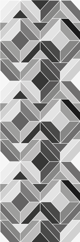 Cubic Grey Shapes 3d wallpaper