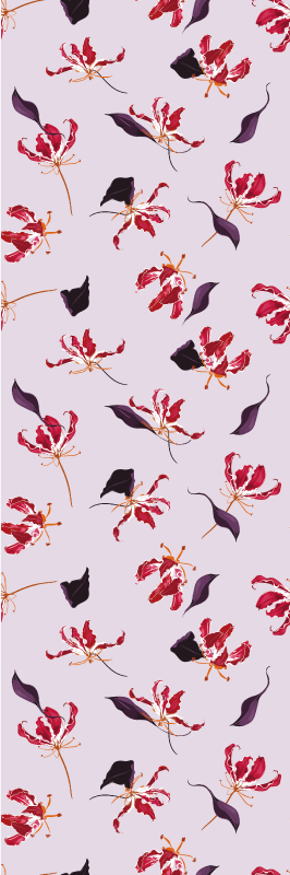 Floral Pattern Romance flowers wallpaper