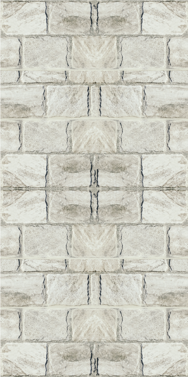 Organise brick pattern stone effect wallpaper