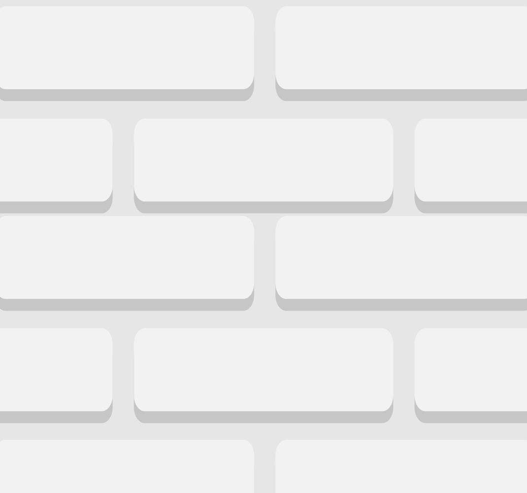 Papel mural living comedor ladrillos blancos realistas