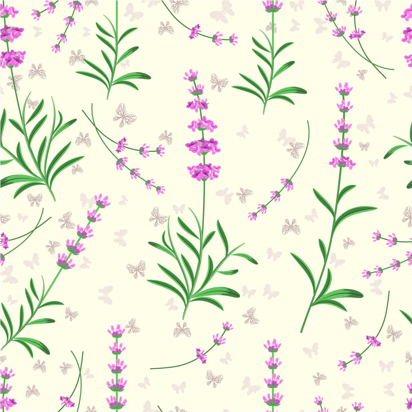 Pink plants design master bedroom wallpaper