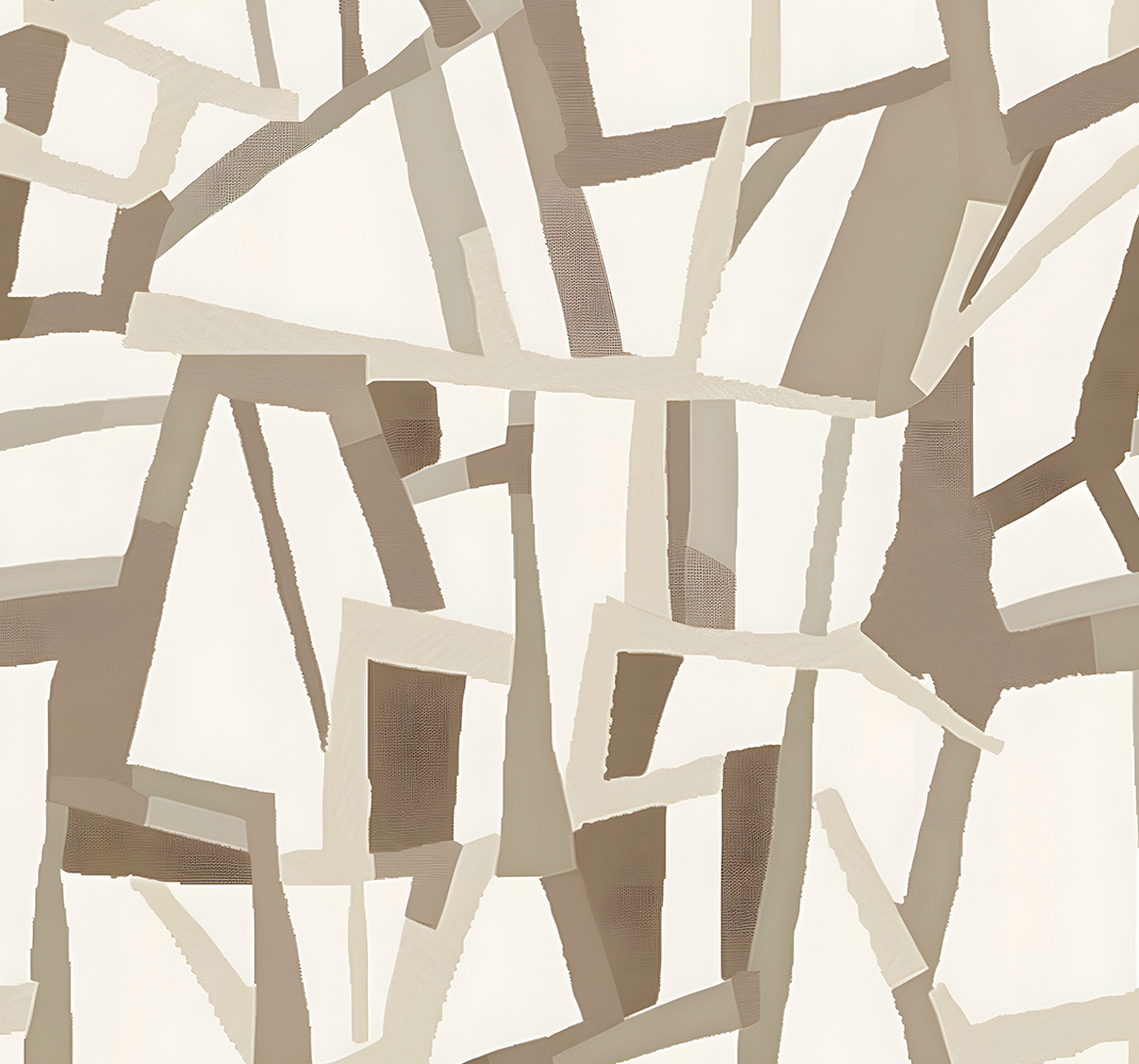 Beige nordic style abstract wallpaper