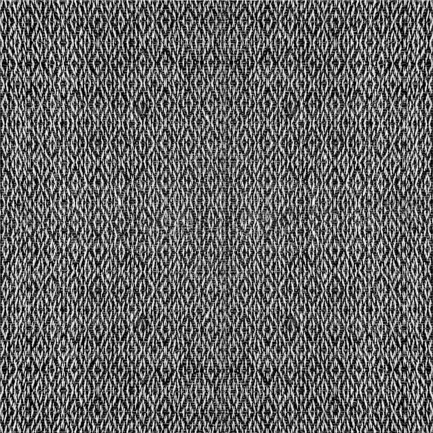 Stof effect patroon behang zwart