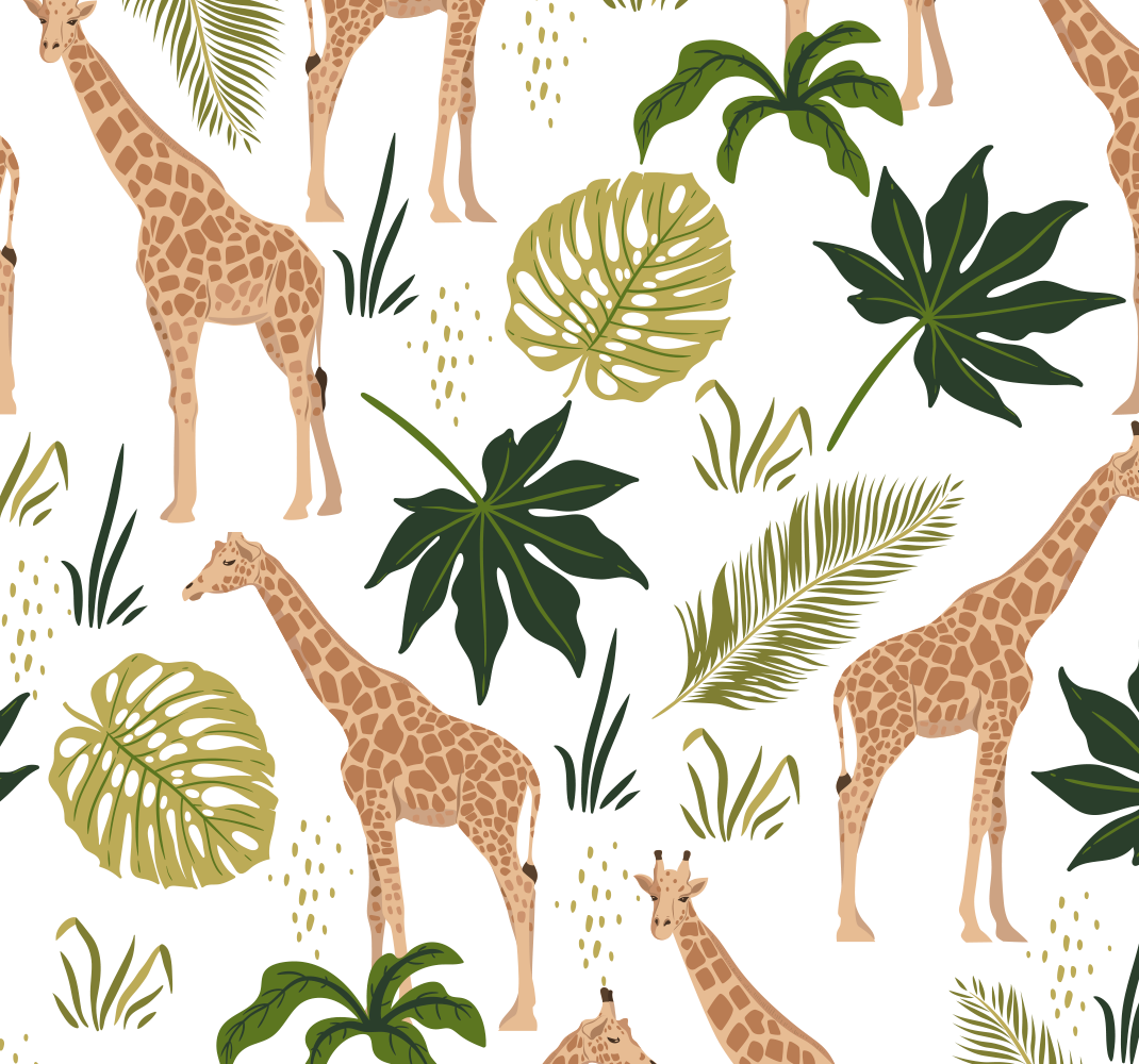 Safari Giraffe Theme animal wallpaper