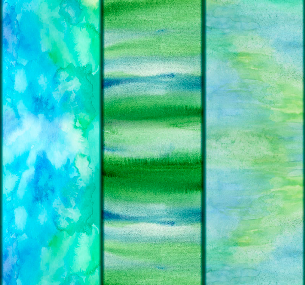 Abstracte aquarel abstract behang