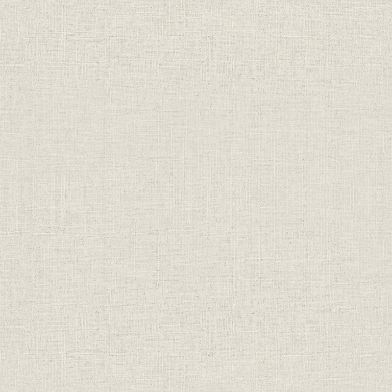 Beige linen effect hallway wallpaper