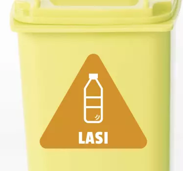 kierrätys Seinätarrat - Tenstickers