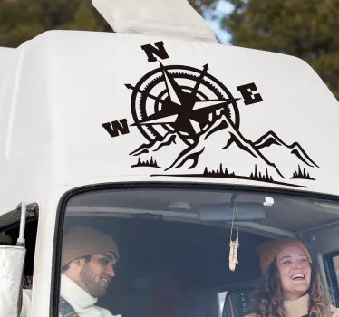 Tekening stickers voor het decoreren van motors - TenStickers