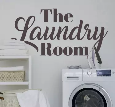 Laundry stickers - TenStickers