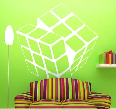 Cube Wall Stickers - TenStickers